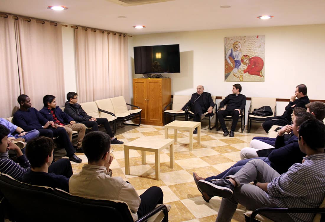 El Arzobispo celebra la eucaristía con seminaristas y formadores del ...