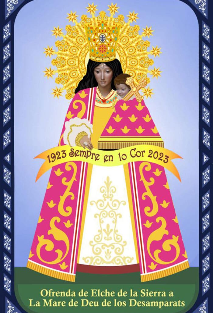La Plaza de la Virgen amanecerá este sábado con una gran alfombra de serrín para el paso de la ...