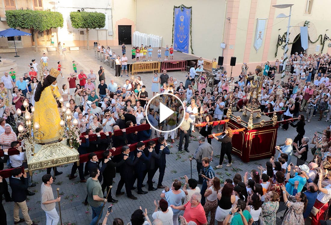 La imagen peregrina de la Mare de Déu visita Alginet - Archidiócesis de ...